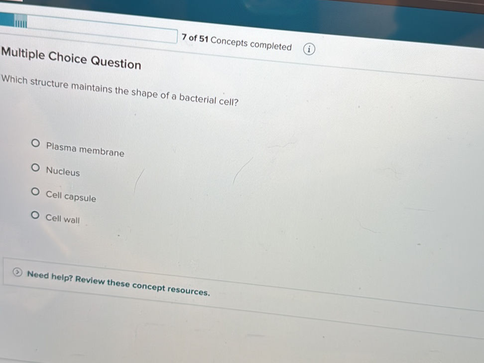 Multiple Choice Question Which structure | StudyX