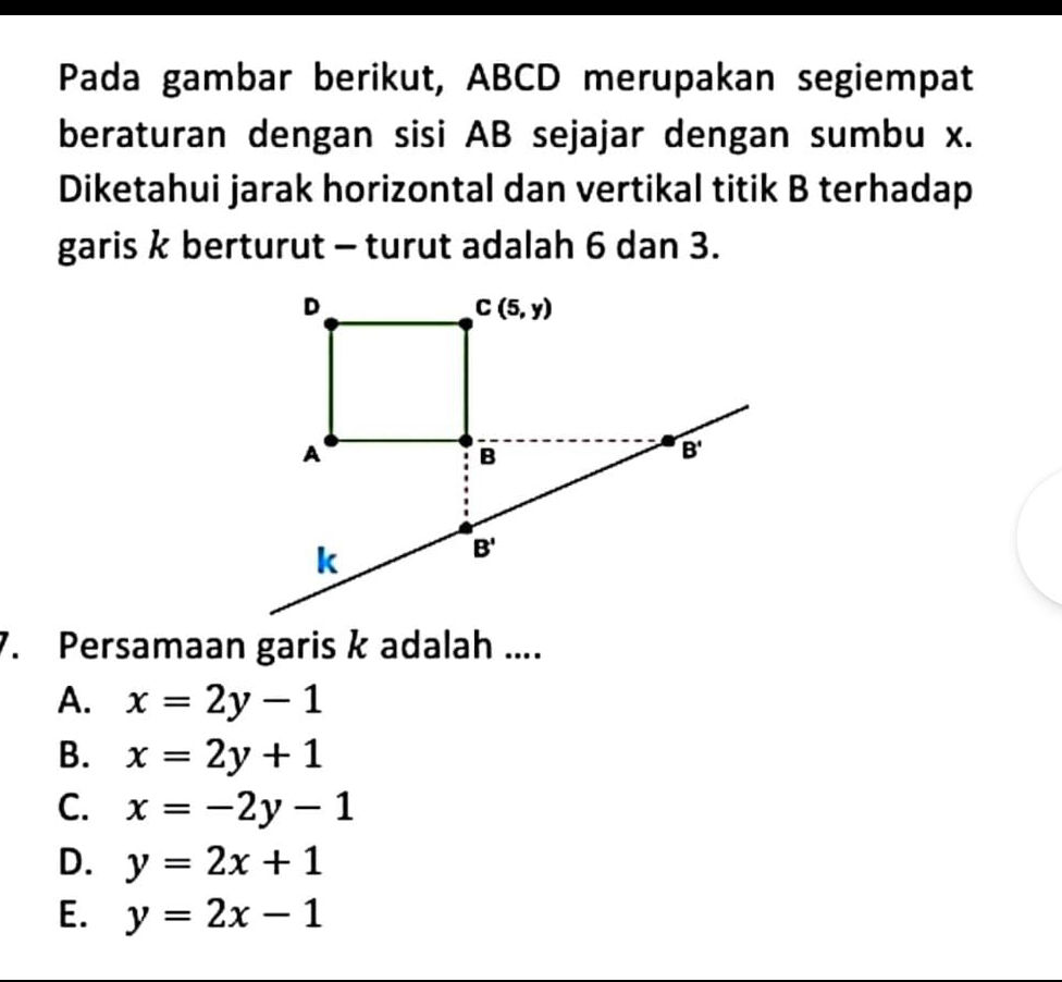 Pada gambar berikut, ABCD merupakan | StudyX
