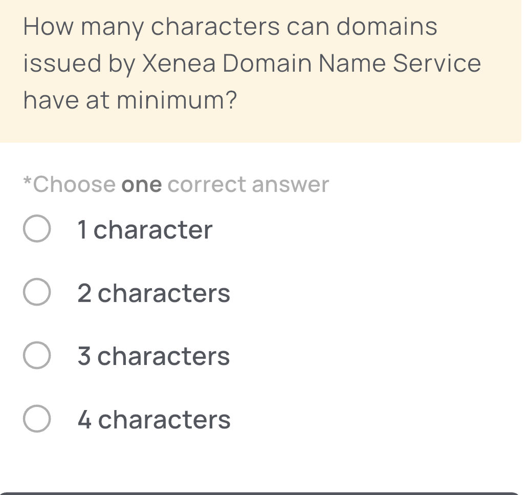 How many characters can domains issued by | StudyX