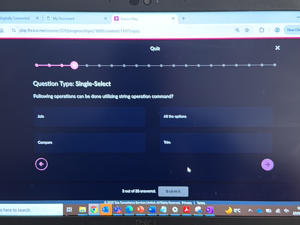 Following operations can be done utilizing | StudyX