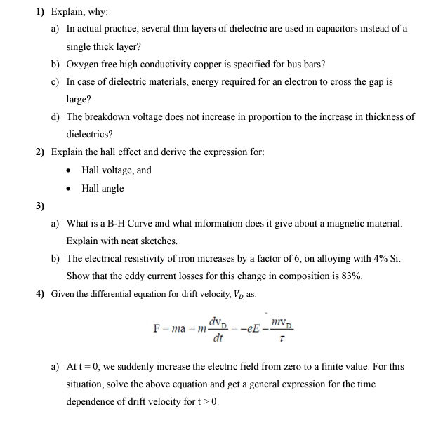 1) Explain, why: a) In actual practice, | StudyX