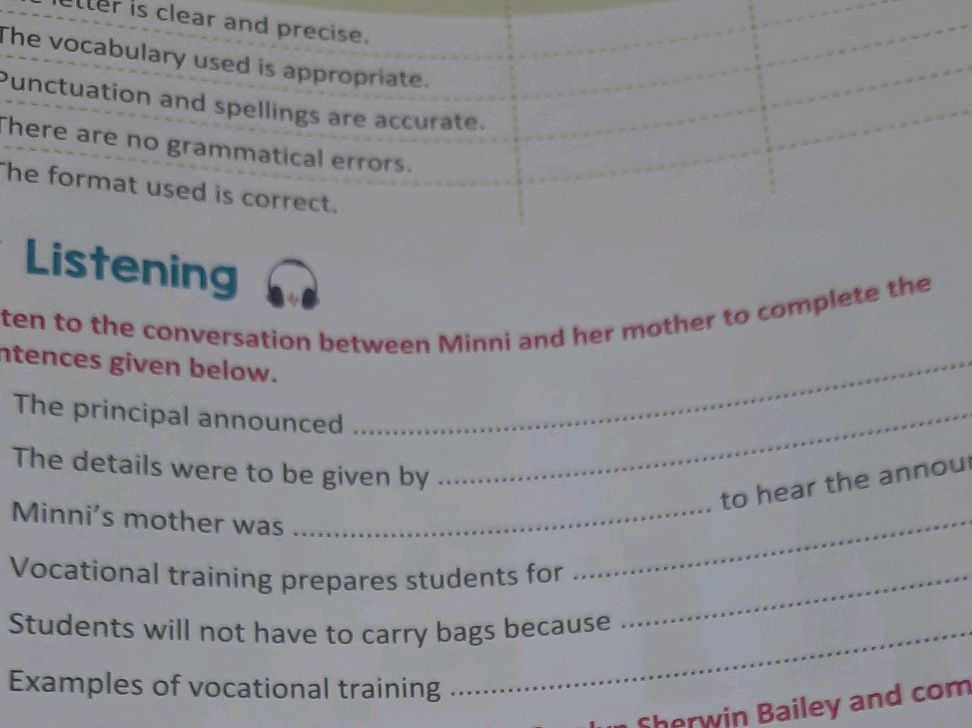 Listen to the conversation between Minni and | StudyX