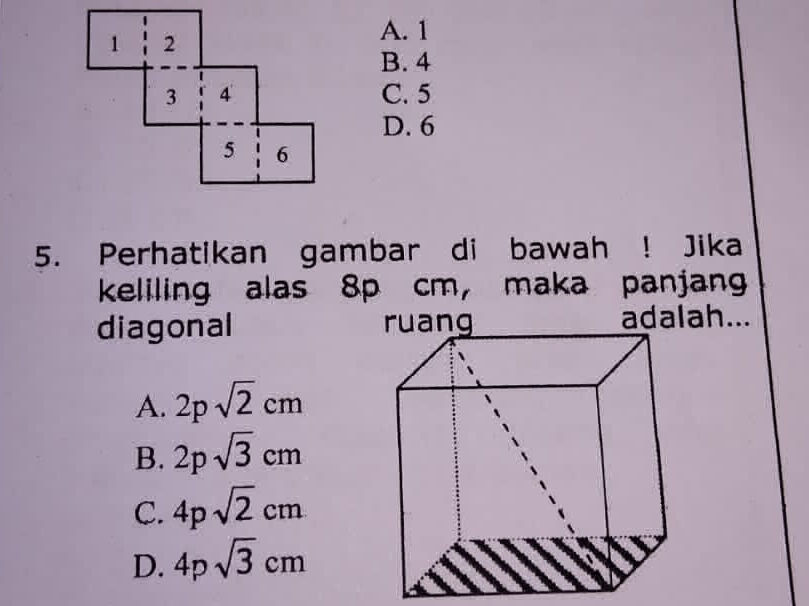 5. Perhatikan gambar di bawah ! Jika | StudyX