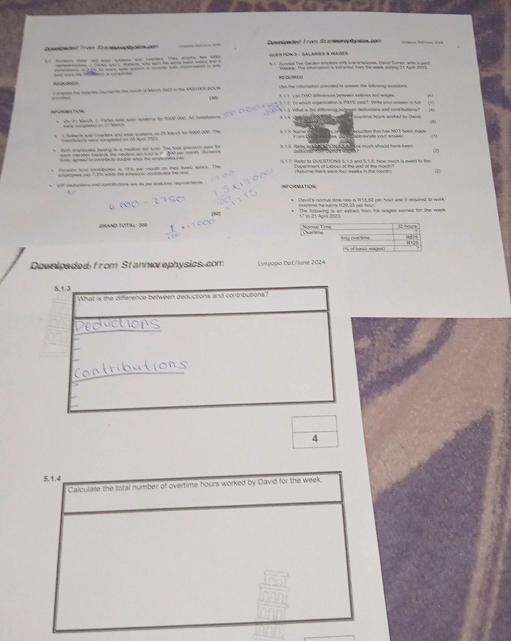 5.1.3 What is the difference between | StudyX