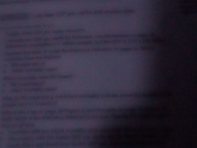 Calculate GDP per capita and analyze data. | StudyX