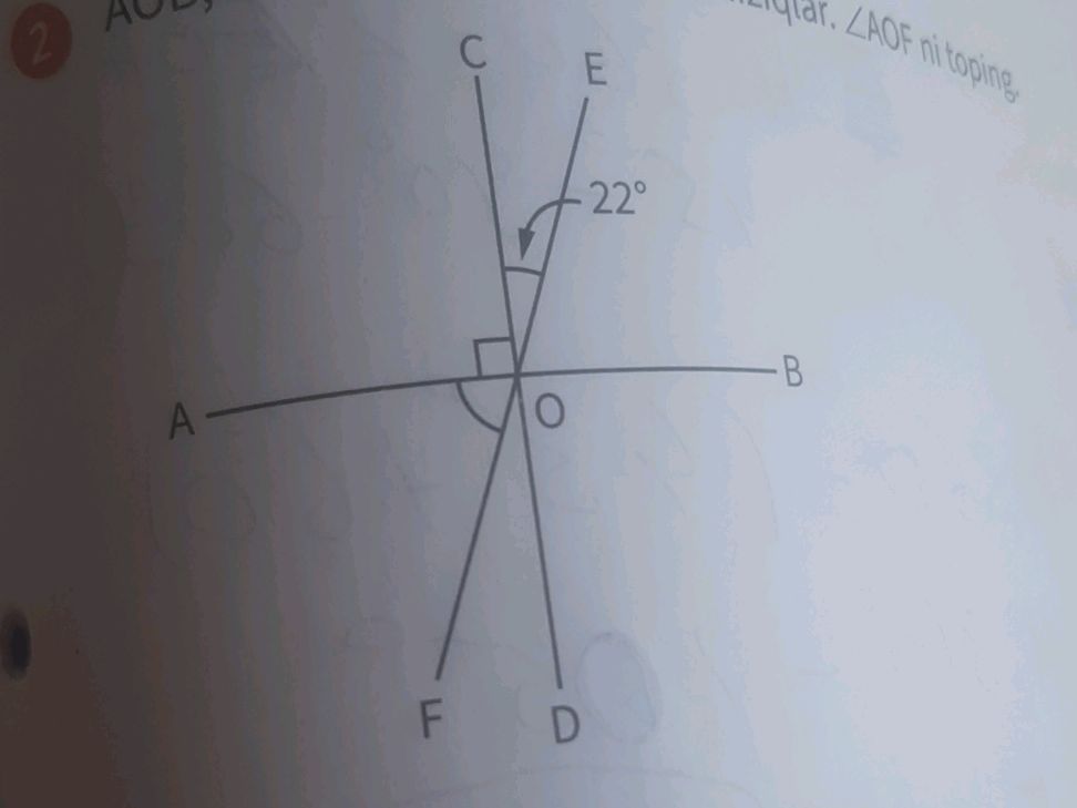 The image shows intersecting lines with | StudyX