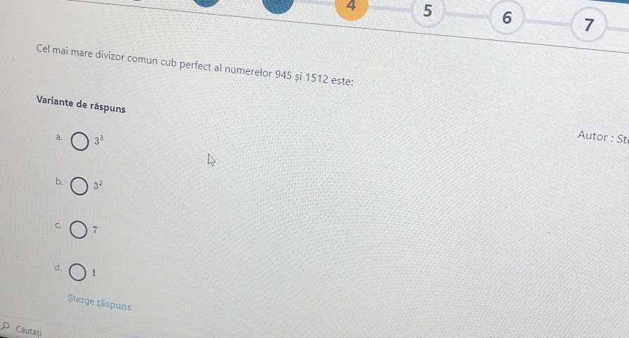 Cel mai mare divizor comun cub perfect al | StudyX