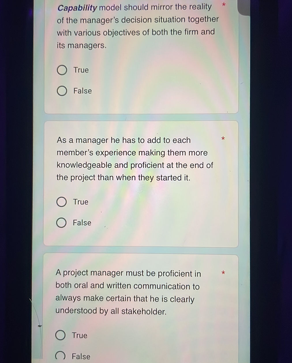 Capability model should mirror the reality | StudyX