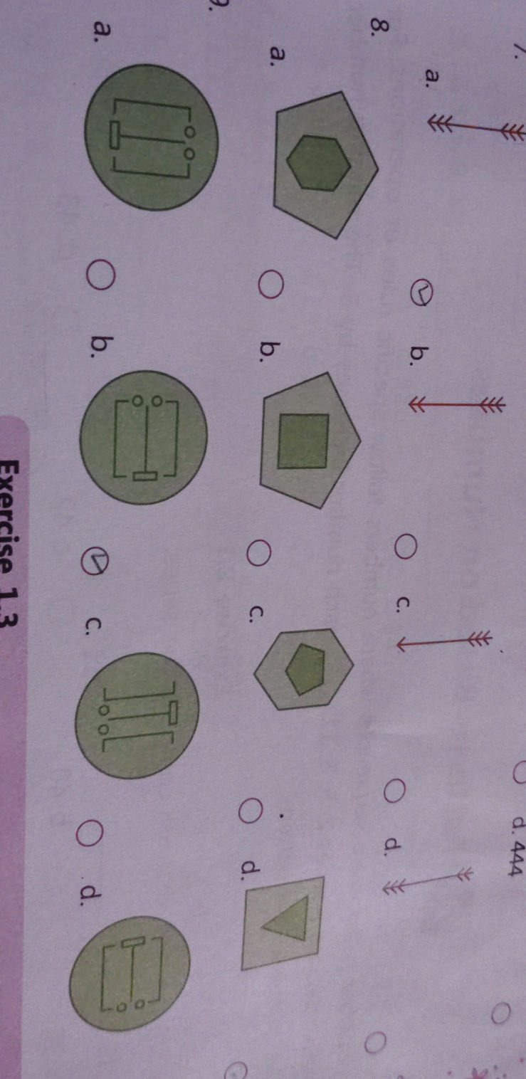 8. a. (Image of a shape) b. (Image of a | StudyX