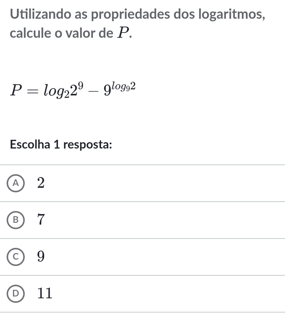 Utilizando as propriedades dos logaritmos, | StudyX