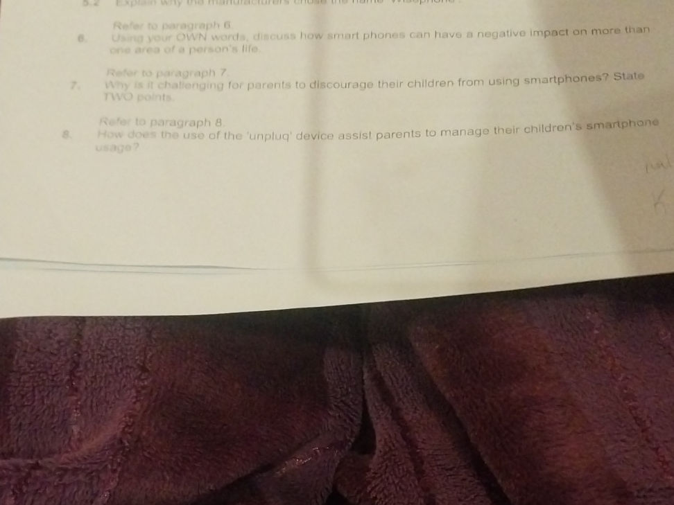 6. Using your OWN words, discuss how smart | StudyX