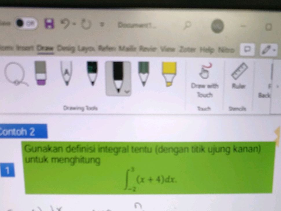 Gunakan definisi integral tentu (dengan | StudyX
