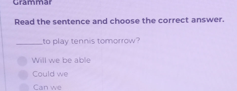 Read the sentence and choose the correct | StudyX