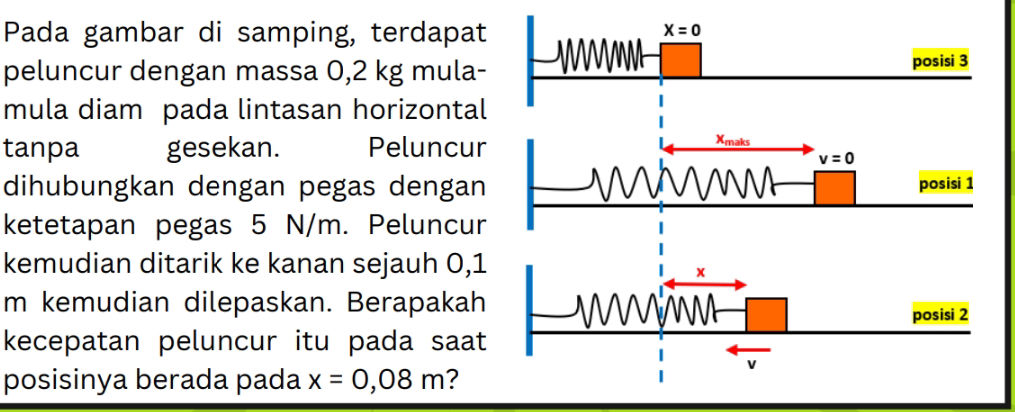 Pada gambar di samping, terdapat peluncur | StudyX