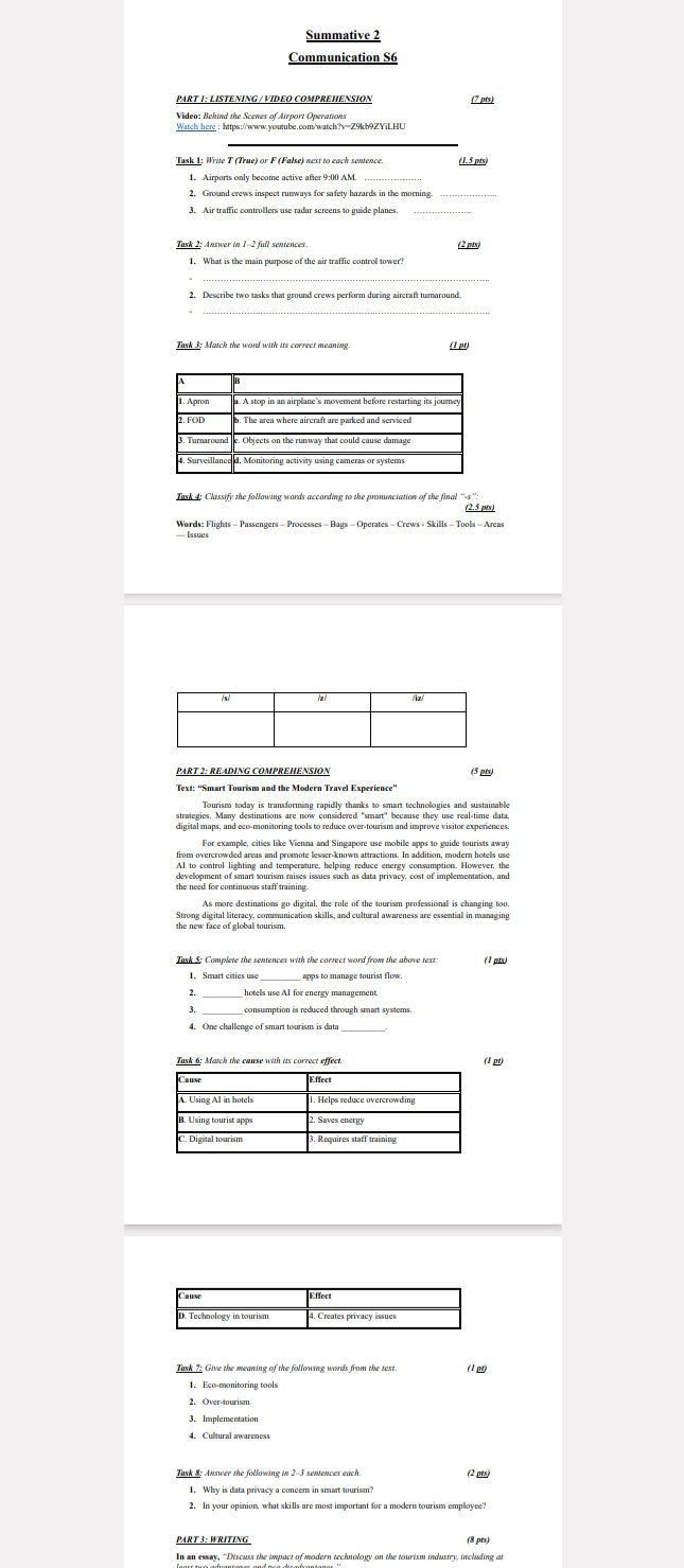 Task 1: Write T (True) or F (False) next to | StudyX