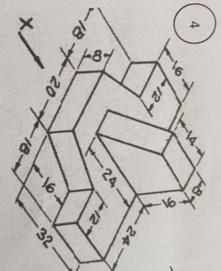 The image shows a 3D drawing of a composite | StudyX