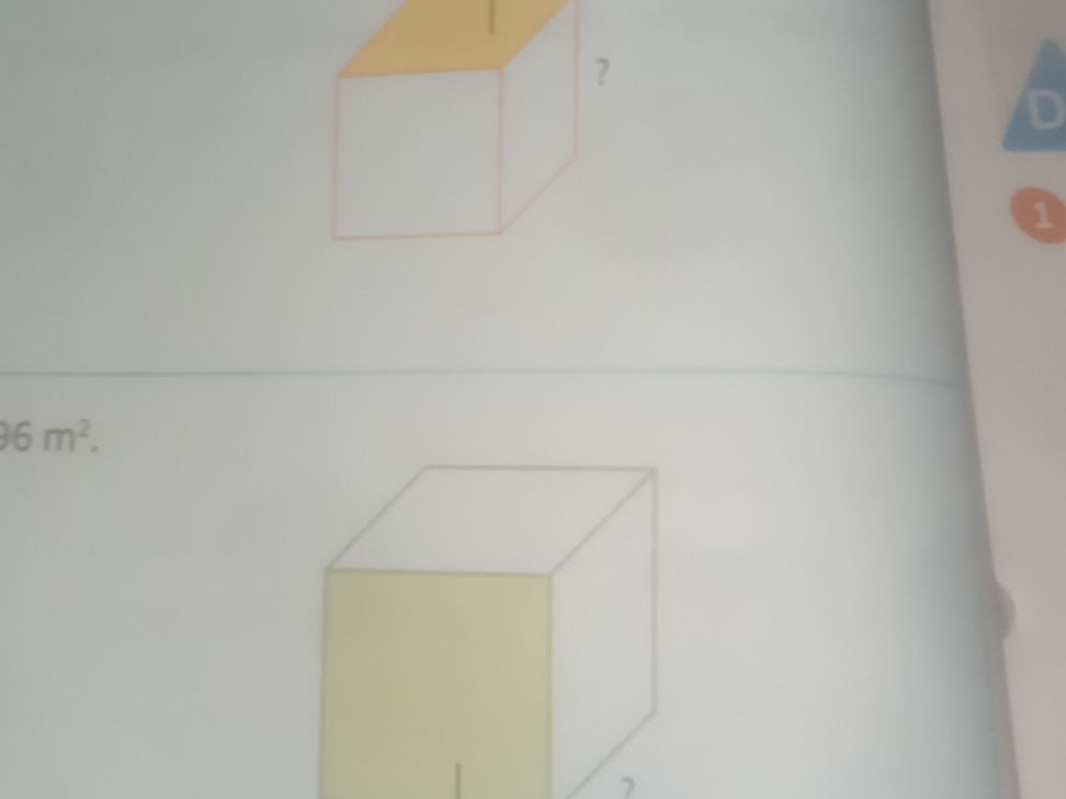 The image shows a 3D shape with a question | StudyX