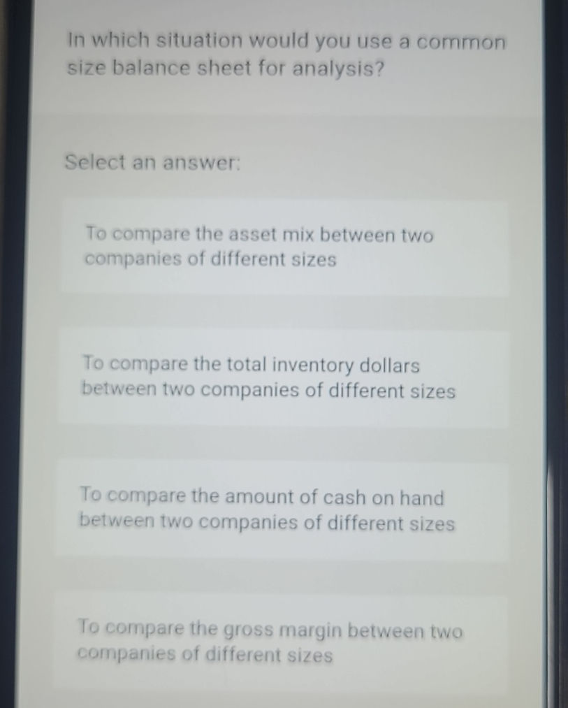 In which situation would you use a common | StudyX