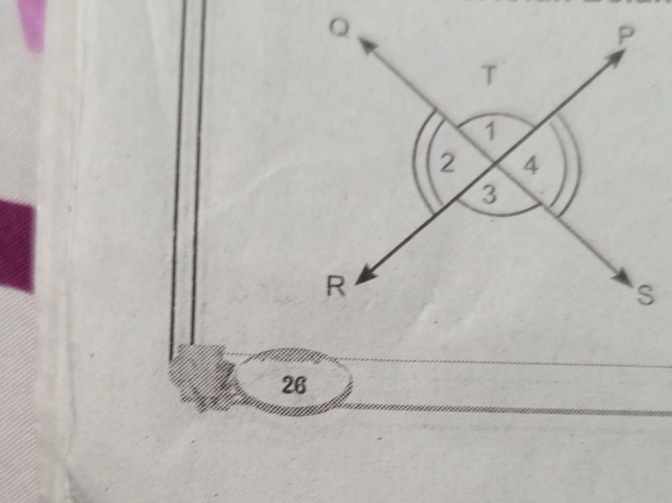 The image shows intersecting lines forming | StudyX