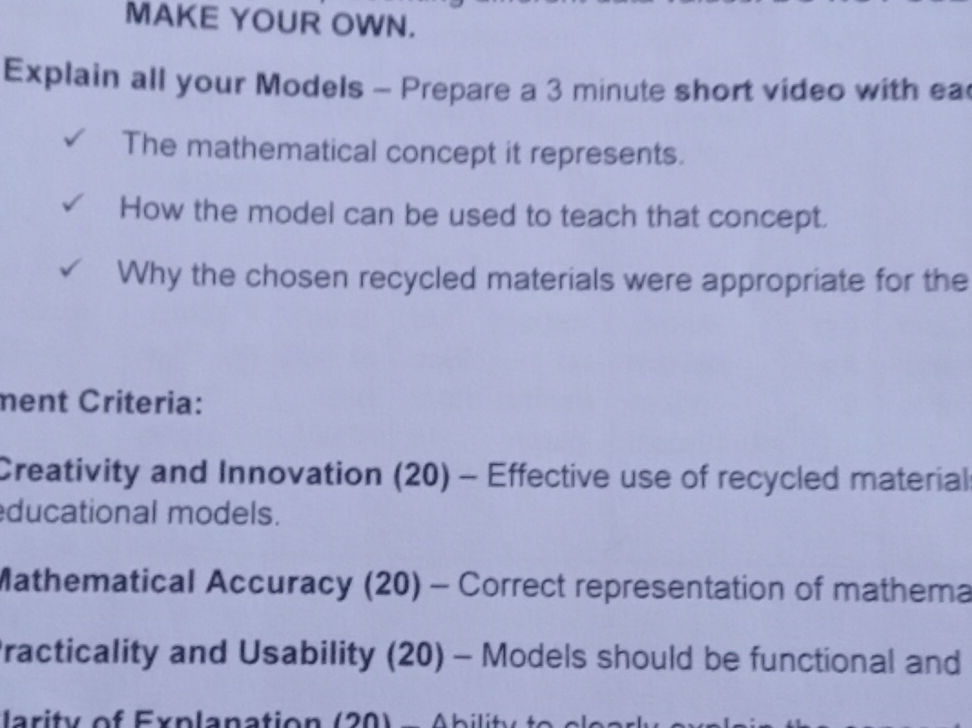 Explain all your Models - Prepare a 3 minute | StudyX