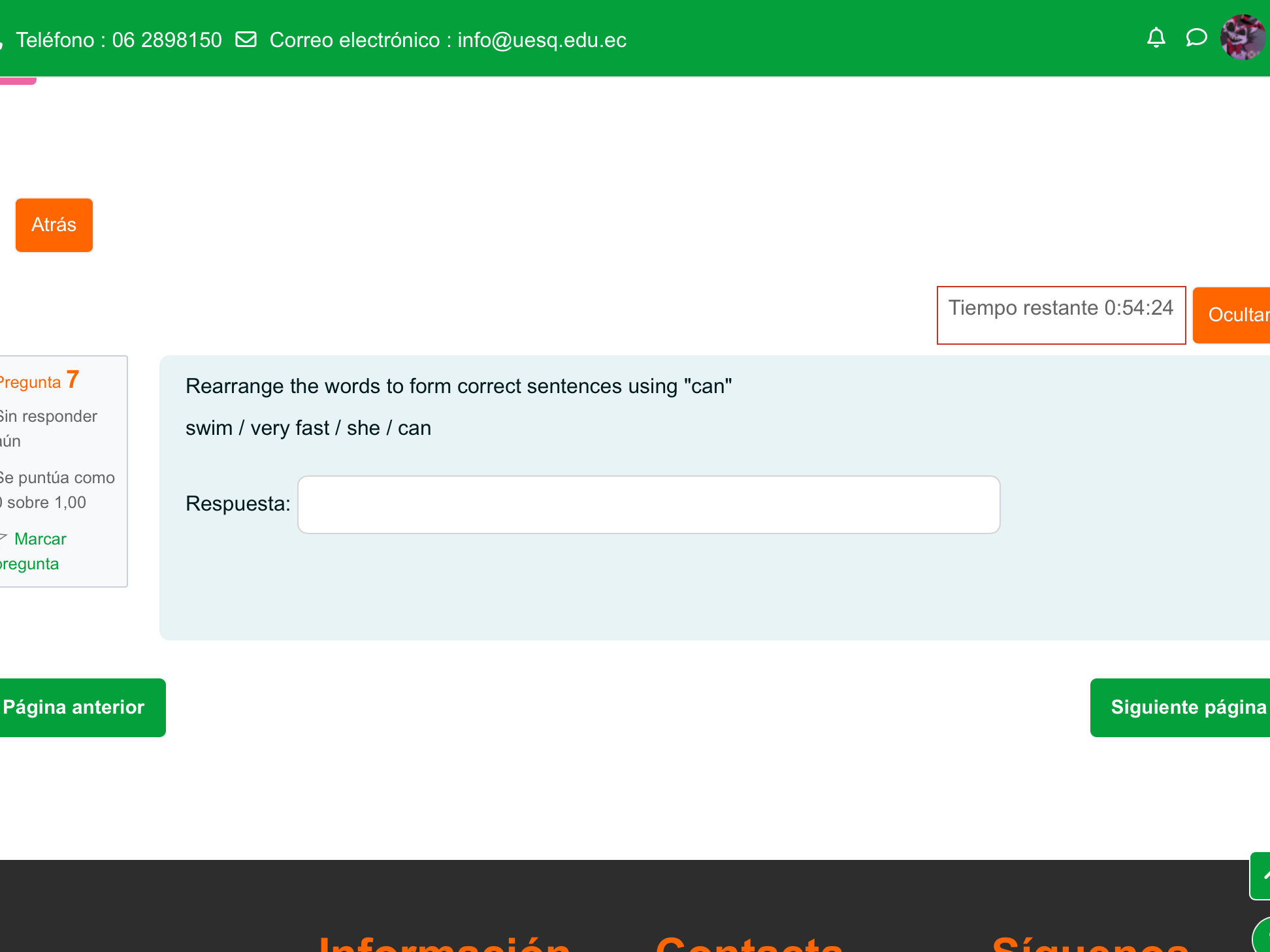 Rearrange the words to form correct | StudyX