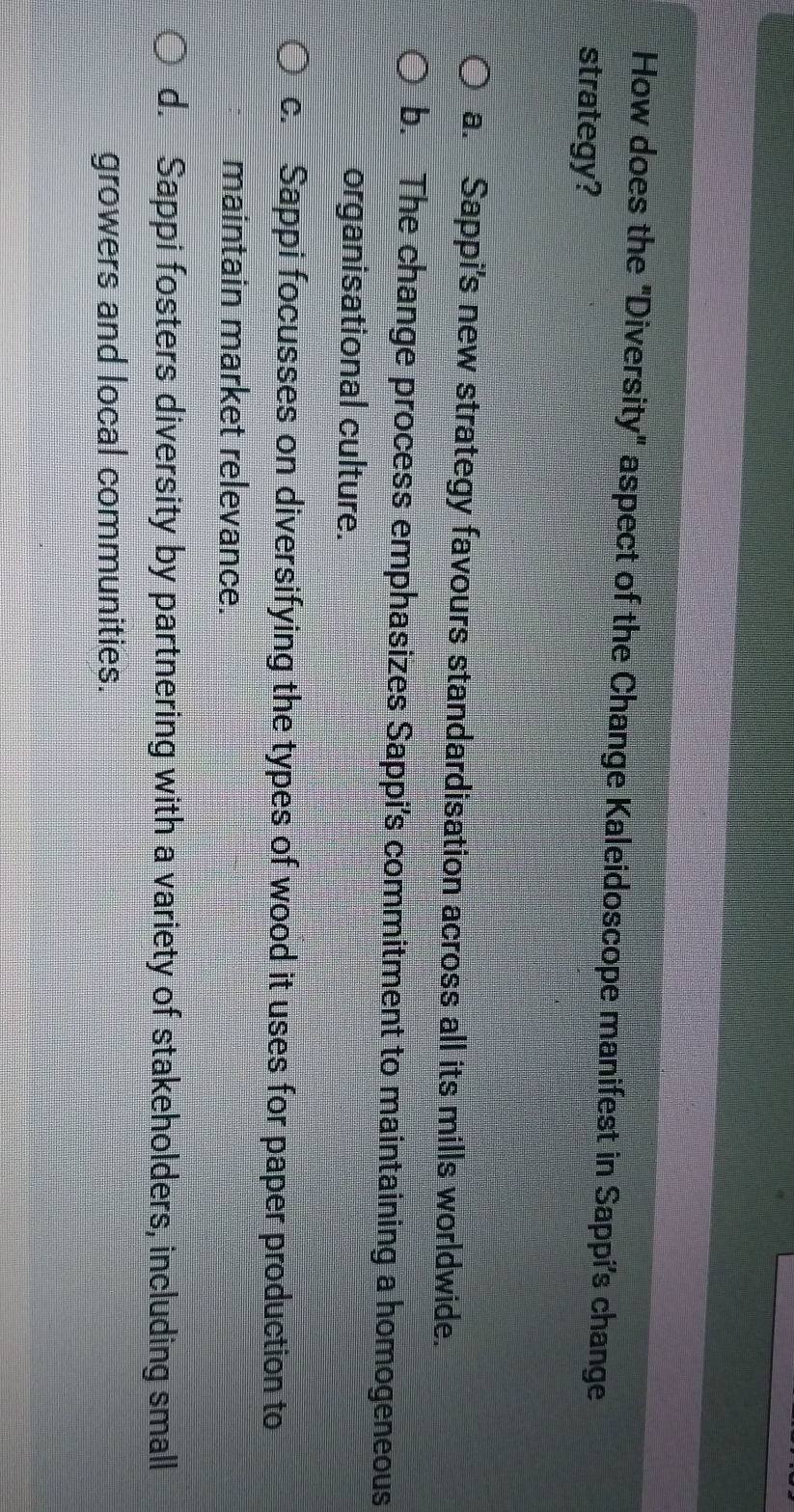 How does the "Diversity" aspect of the | StudyX