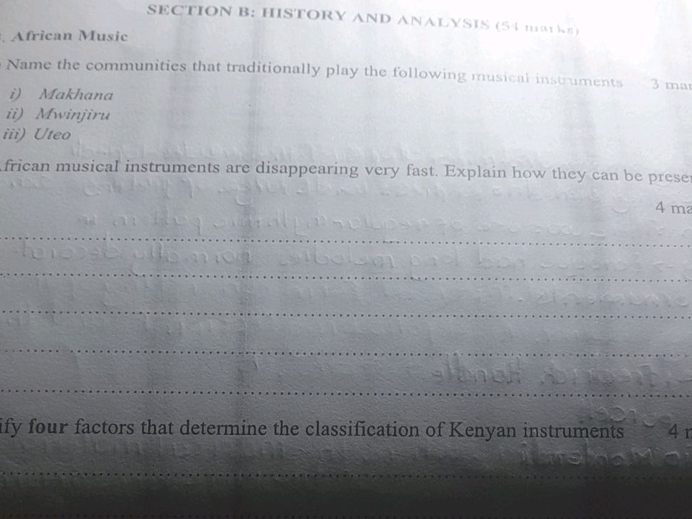 Name the communities that traditionally play | StudyX