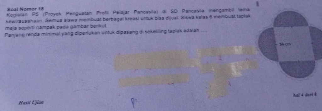 Soal Nomor 18 Kegiatan P5 (Proyek Penguatan | StudyX