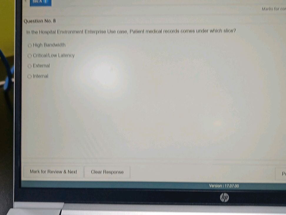 Question No. 8 In the Hospital Environment | StudyX