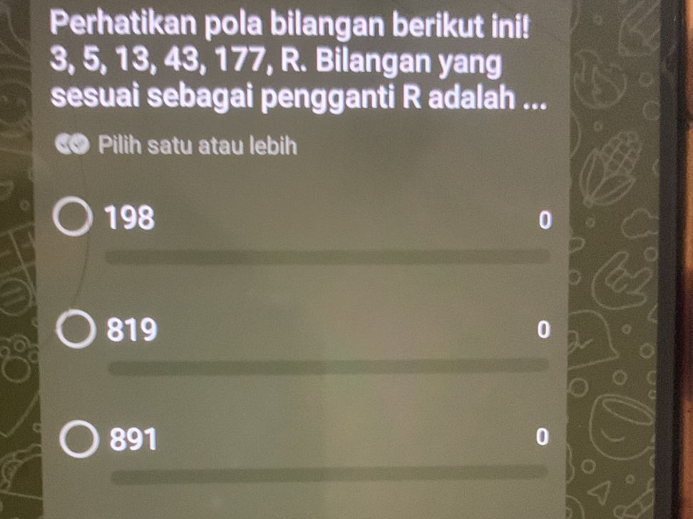 Perhatikan pola bilangan berikut ini! 3, 5, | StudyX