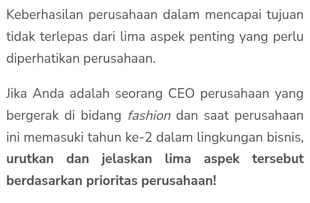 Jika Anda adalah seorang CEO perusahaan yang | StudyX