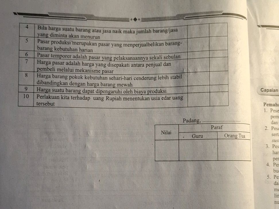 4 Bila harga suatu barang atau jasa naik | StudyX