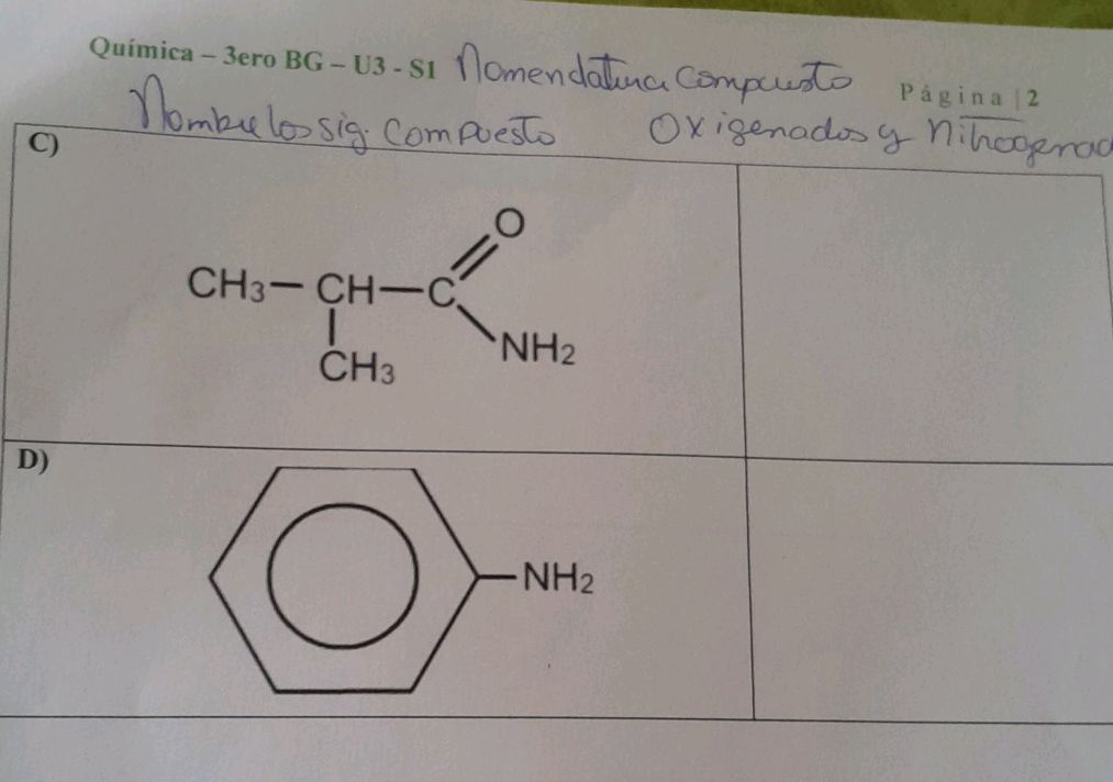 C) ``` CH3-CH-C | CH3 || O | NH2 | StudyX