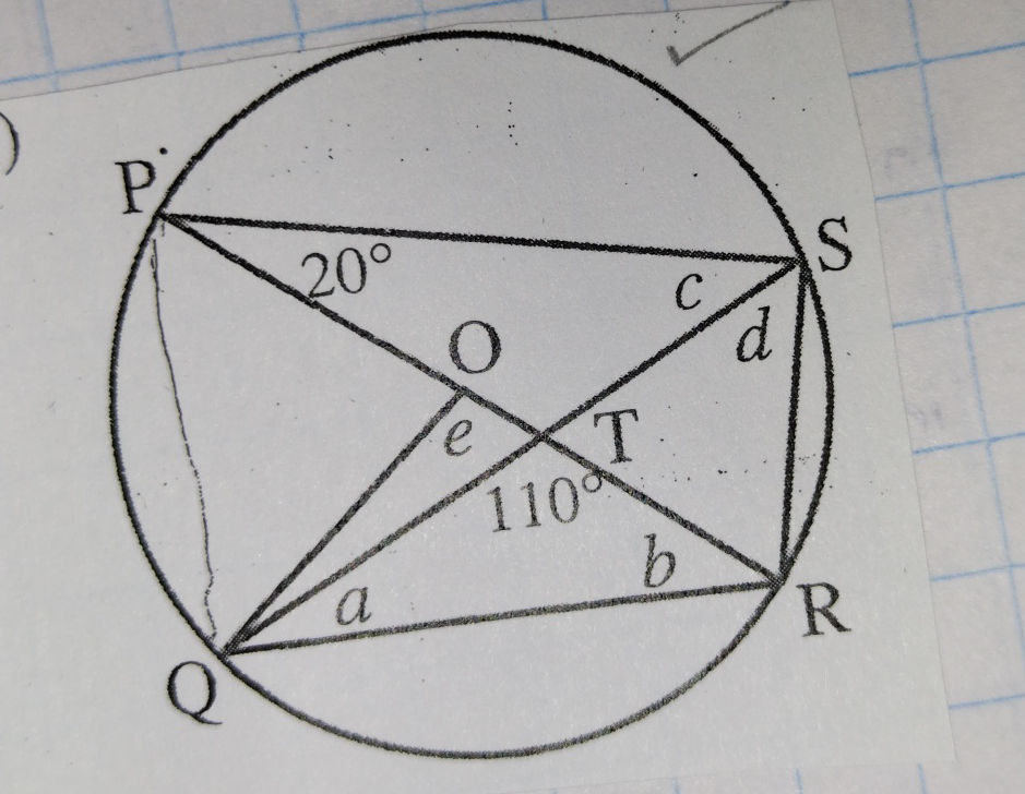 The image shows a circle with inscribed | StudyX