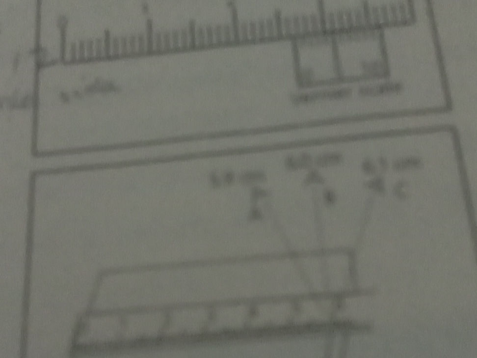 The image shows a diagram of a vernier scale | StudyX