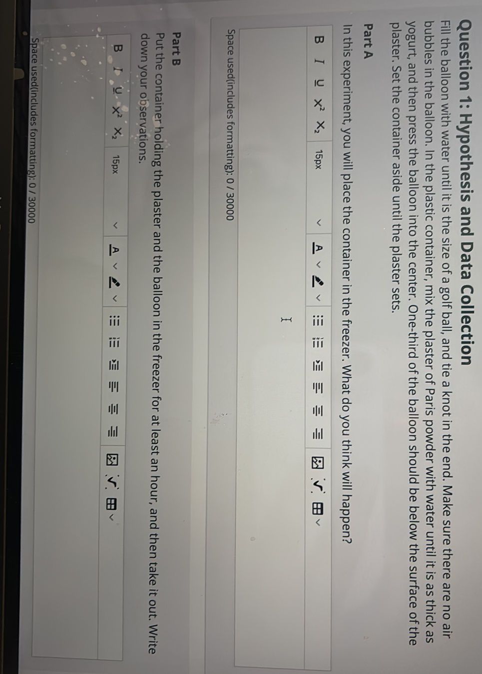 Question 1: Hypothesis and Data Collection | StudyX