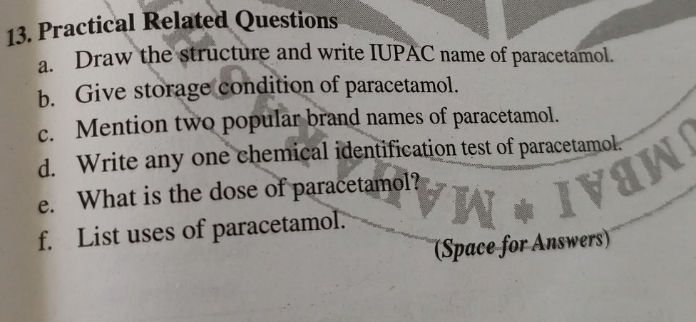 13. Practical Related Questions a. Draw the | StudyX