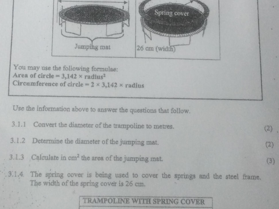 You may use the following formulae: Area of | StudyX