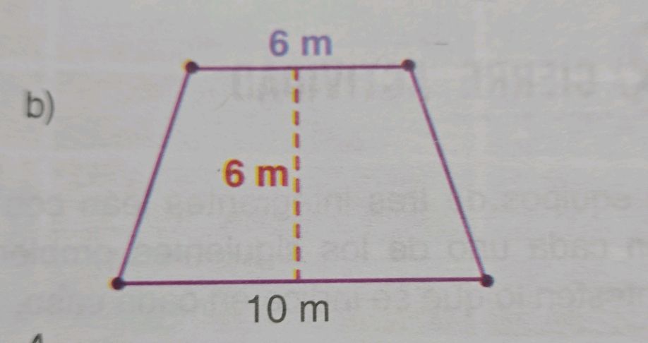 The image shows a trapezoid with the | StudyX