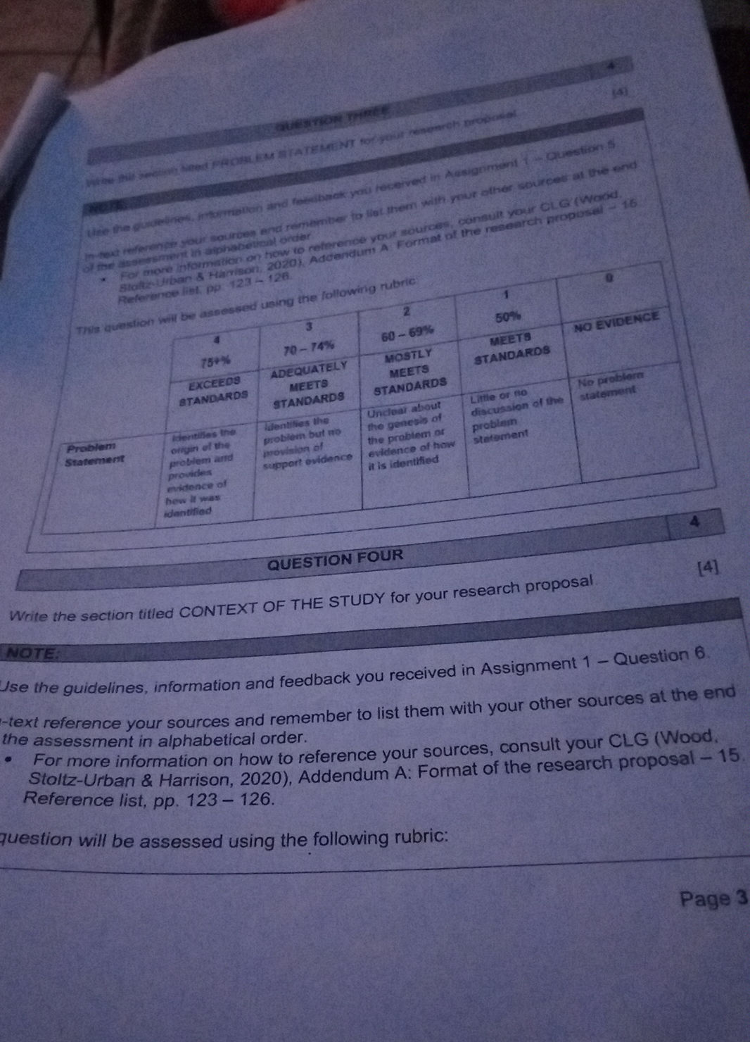 Write the section titled PROBLEM STATEMENT | StudyX
