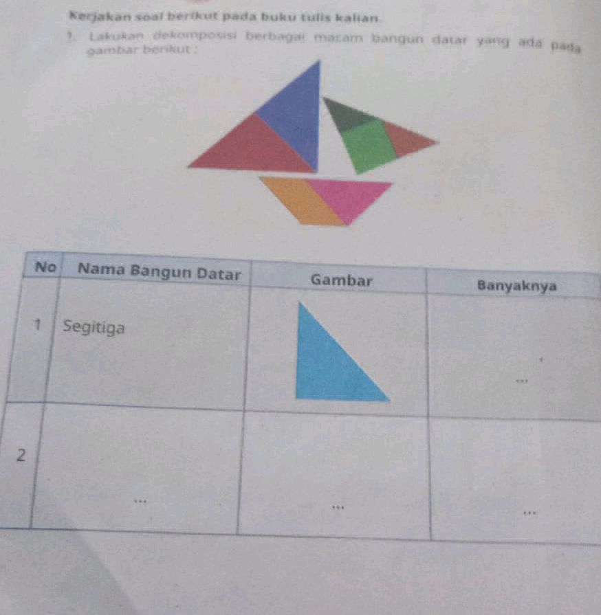 Kerjakan soal berikut pada buku tulis | StudyX