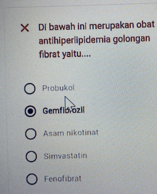 Di bawah ini merupakan obat | StudyX