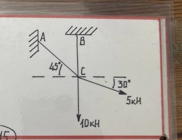 The image shows a diagram of a structure | StudyX