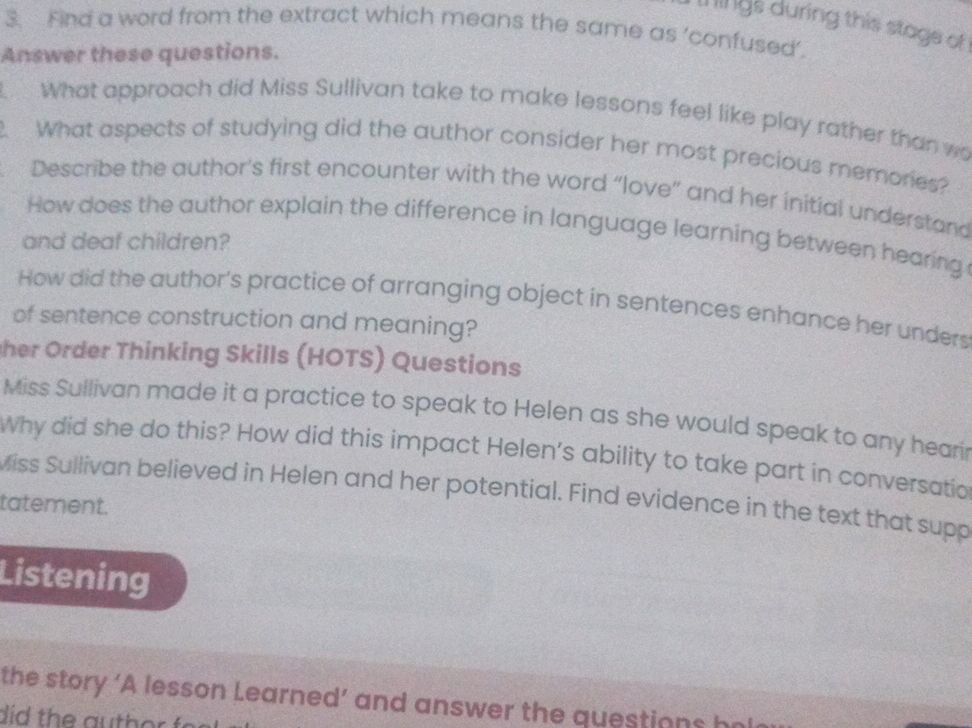 3. Find a word from the extract which means | StudyX