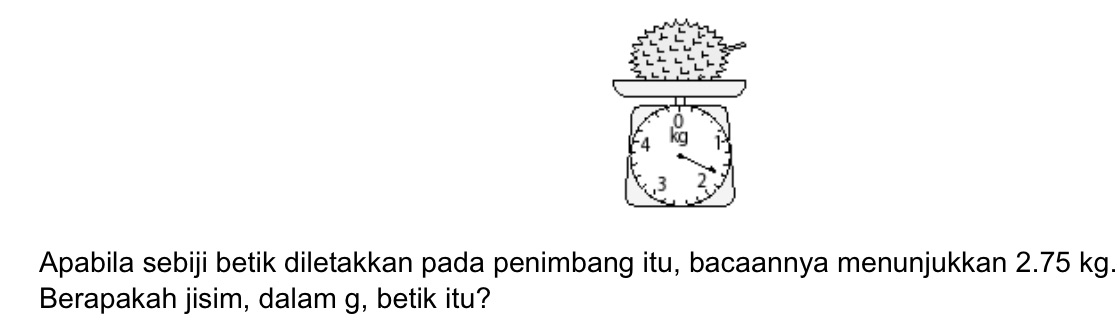 Apabila sebiji betik diletakkan pada | StudyX