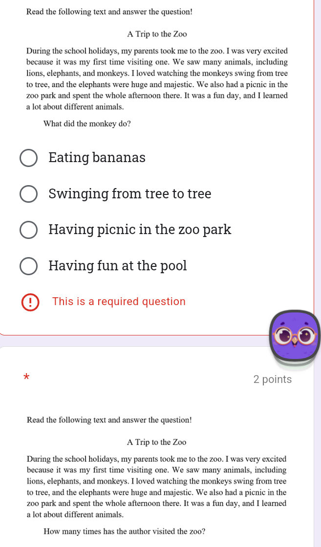 Read the following text and answer the | StudyX