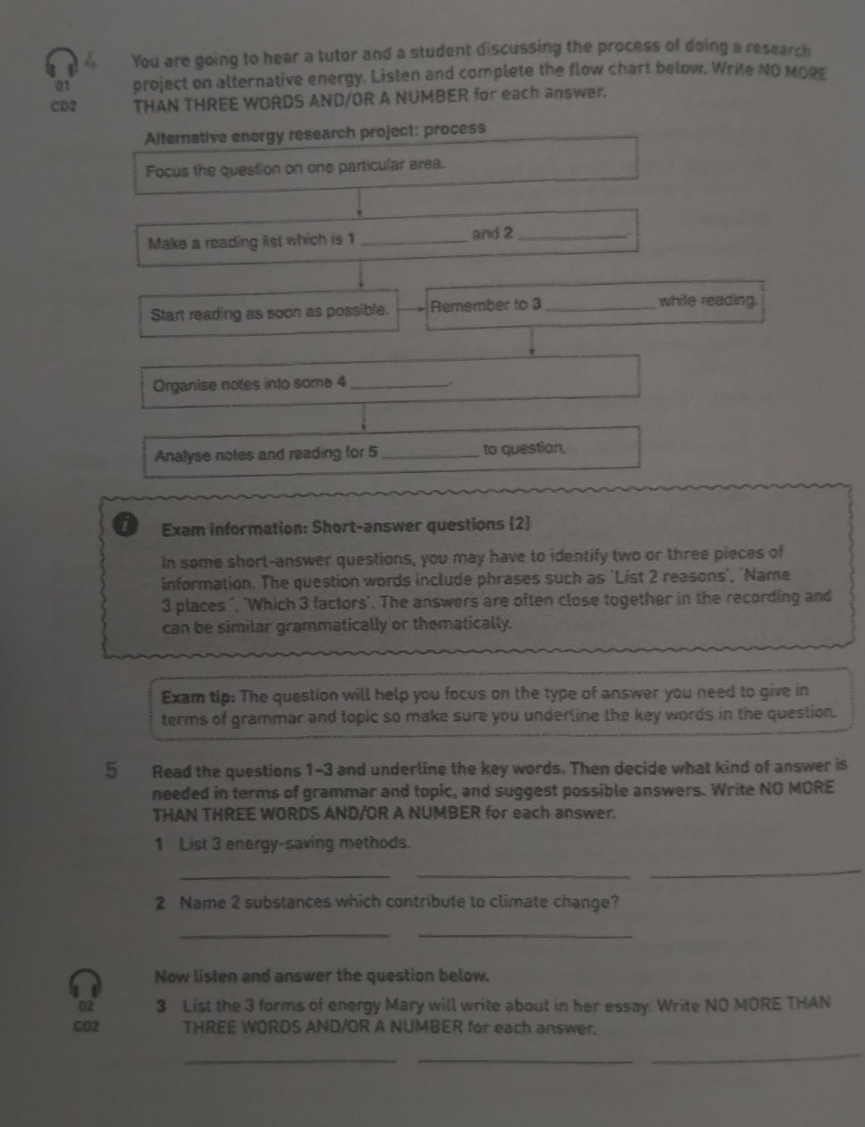 Alternative energy research project: process | StudyX