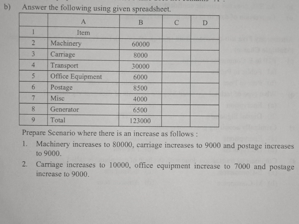 Answer the following using given | StudyX