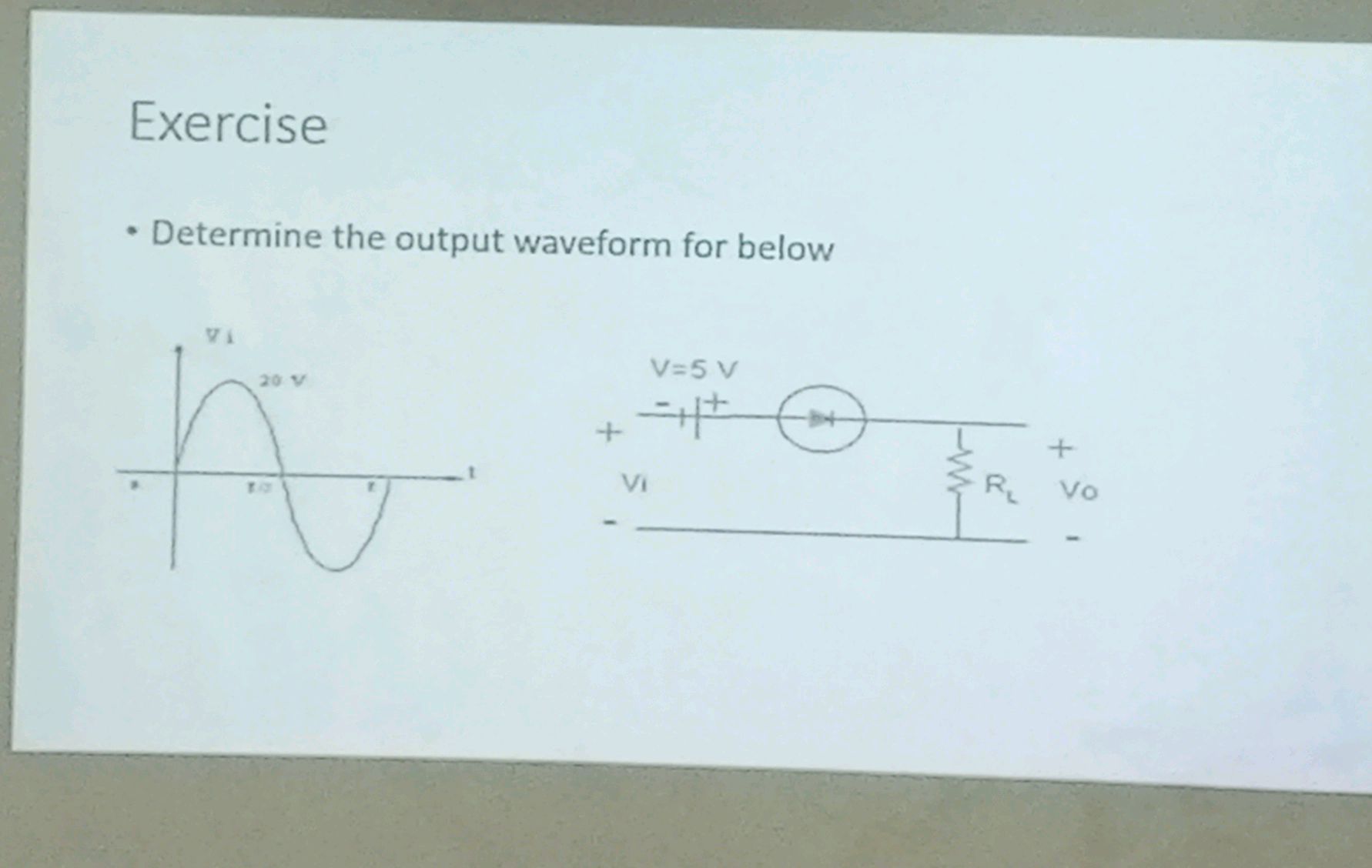 Determine the output waveform for below VI | StudyX