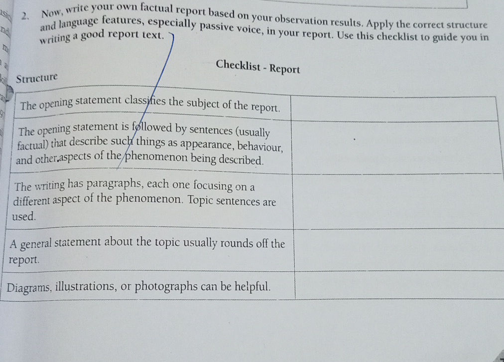 2. Now, write your own factual report based | StudyX